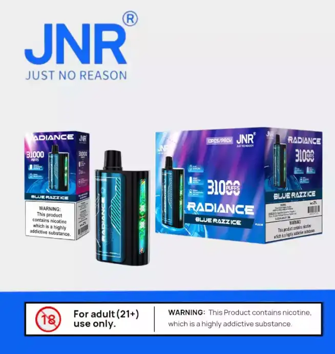JNR 31000 Radiance PUFF – Der perfekte Vape - fumot-vaping.de